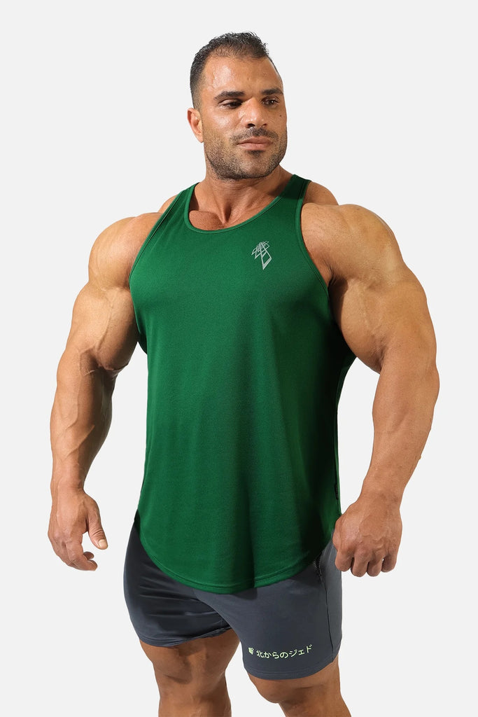 Jed North Microfiber Dri-fit tank green – Egoist Underwear